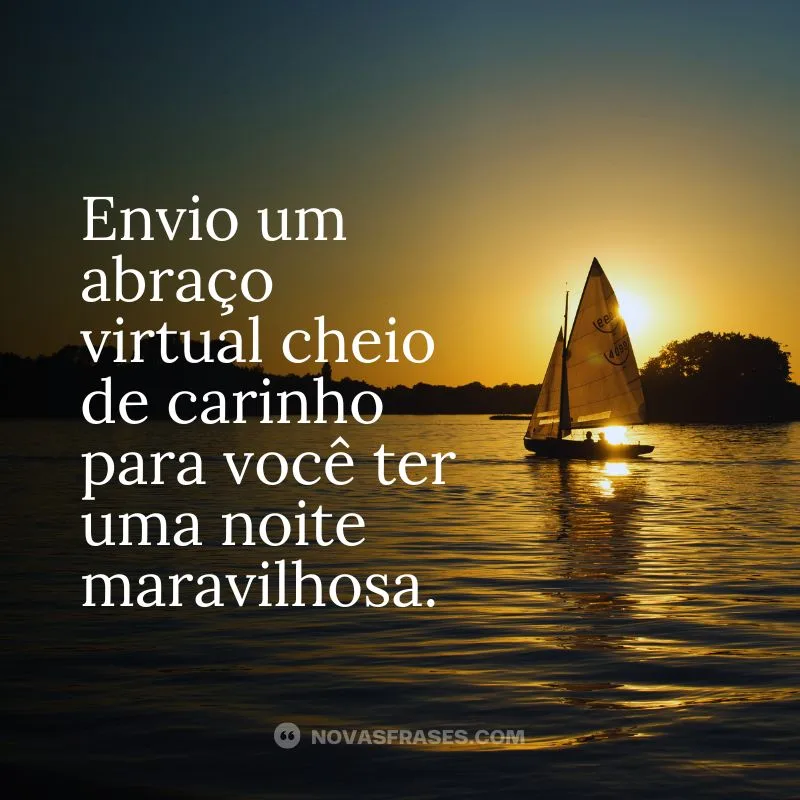 Boa noite com carinho: 47 frases para uma noite feliz